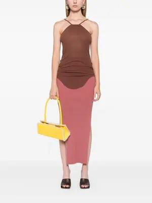 Rick Owens Sacri Maxi Skirt - Pink