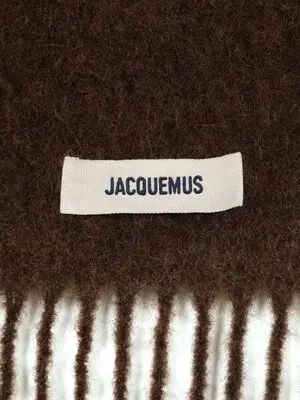 Jacquemus L'echarpe Carro Scarf - Brown