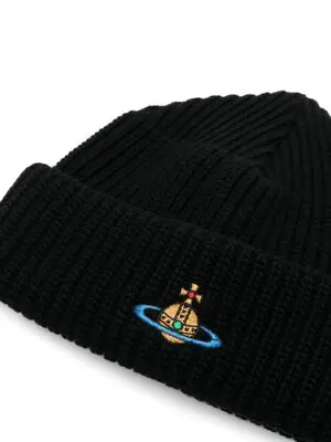 VIVIENNE WESTWOOD Sporty Beanie - Black