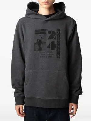 Zadig&Voltaire Sanchi Photoprint Hooded Sweatshirt