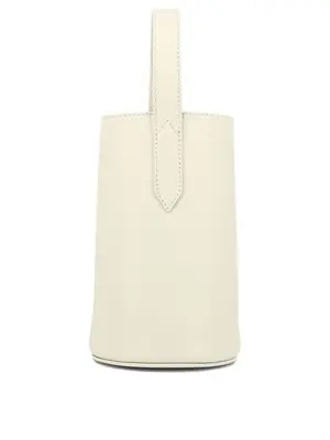 J & M DAVIDSON Mini Quiver Bucket Bag - Neutrals