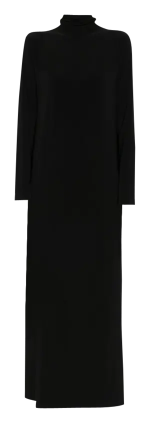 Norma Kamali Mock-neck Gown