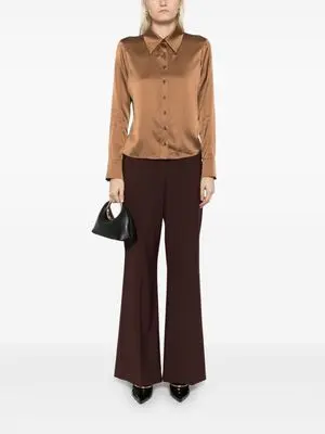 Alice + Olivia Willa Shirt - Brown
