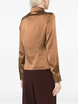 Alice + Olivia Willa Shirt - Brown