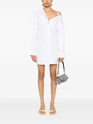 Jacquemus La Mini Robe Mini Dress - White