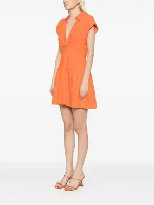 Alice + Olivia Mila Linen-blend Dress