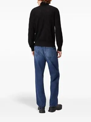 Missoni Chevron Roll-neck Jumper - Black