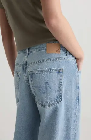 Ag Adria Low-rise Wide-leg Jeans - Soft Focus