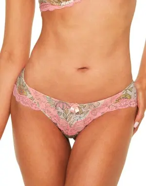 ADORE ME Kati Hipster Panties Floral Orange