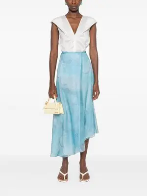 Giorgio Armani Floral-print Skirt