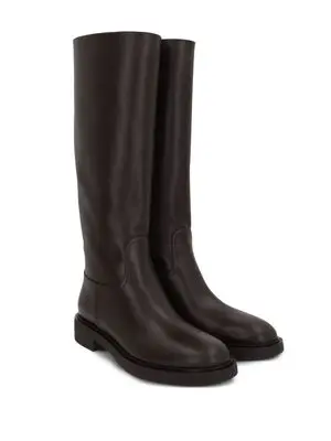 GIANVITO ROSSI 50mm Leather Boots