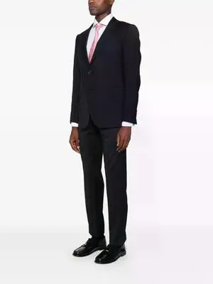 Emporio Armani Virgin-wool Suit - Blue
