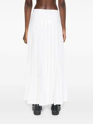 P.a.r.o.s.h Godot Maxi Skirt - White