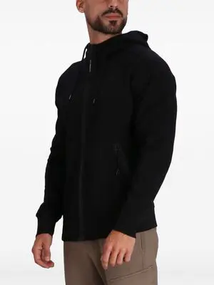 C.P. COMPANY Goggles-detail Zip-up Hoodie - Black