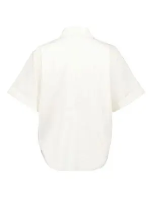 FRAME Patch-pocket Cotton Shirt - Neutrals