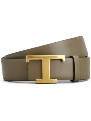 TOD'S T Timeless Reversible Belt - Black