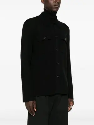 D4.0 Knitted Shirt - Black