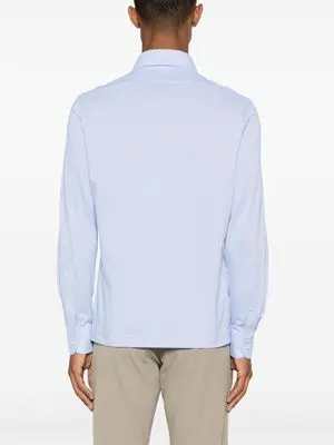 Boggi Milano Logo-tag Polo Shirt - Blue