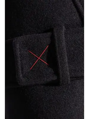 Victoria Beckham Wool Double-breasted Coat