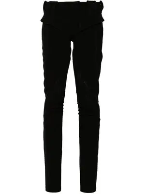 Mugler Slim Fit Bottoms For Women