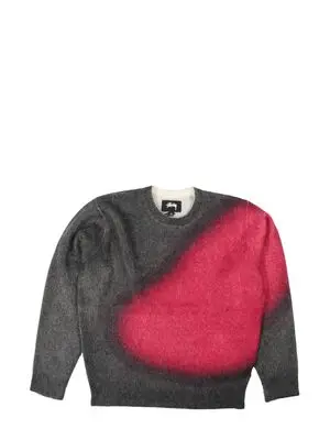 StüSsy Brushed Dot Sweater - Black | Editorialist