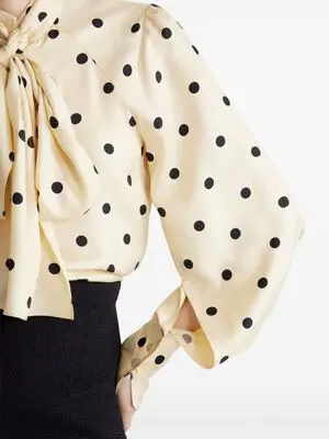 PATOU Lavallière Blouse