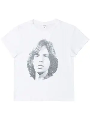 RE/DONE Mick Jagger Classic T-shirt - White