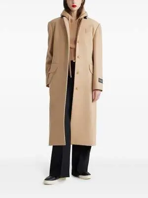 Patou Tailored Wool-cashmere Coat