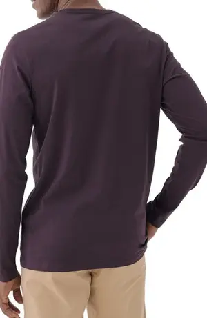 PACT Organic Softspun Long Sleeve Tee - Plum