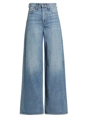 Rag & Bone Women's Featherweight Sofie Wide-Leg Jeans - Beverly  Beverly