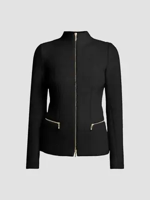 Giorgio Armani Luxe Blend Zip Jacket