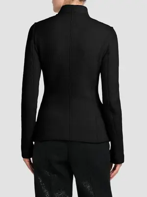 Giorgio Armani Luxe Blend Zip Jacket