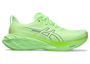Asics Novablast 4 Running Sneakers - Illuminate Green/lime Burst