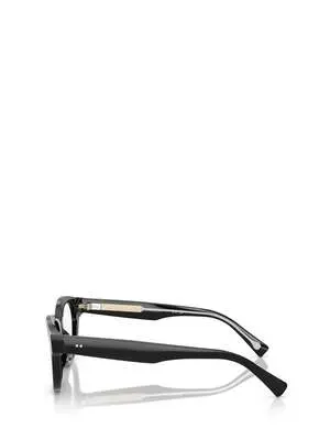 Brunello Cucinelli Rounded Eyeglasses - Black