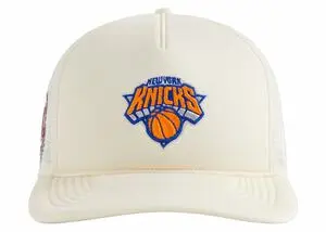 Kith 47 New York Knicks Hitch Foam Trucker Cap - Sandrift