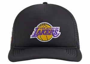 Kith 47 Los Angeles Lakers Hitch Foam Trucker Hat - Black