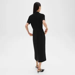 Theory Military Midi Shirt Dress