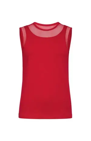 Anatomie Flo Pima Cotton Tank - Atomic Red