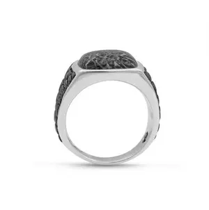 LUVMYJEWELRY Star Duo Sterling Diamond Stud Earrings