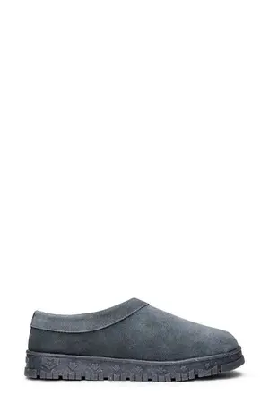Minnetonka Neva Faux Fur Lined Slipper - Charcoal