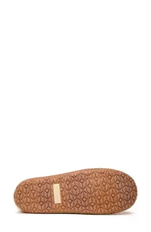 Minnetonka Tahoe Faux Fur Lined Slipper - Brown