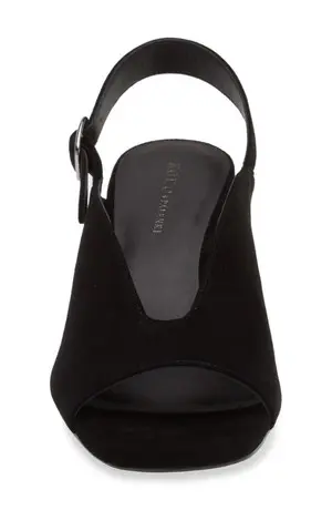 KOKO + PALENKI Polina Slingback Sandal - Black Suede