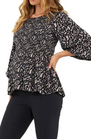 RIPE MATERNITY Izzie Shirred Maternity Top