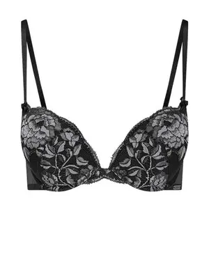 ADORE ME Jaya Push Up Plunge Bra - Black