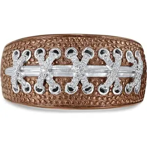 LUVMYJEWELRY 0.20ctw Diamond Band Ring In 925 Sterling Silver