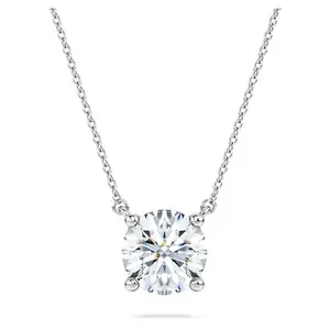 SWAROVSKI Eternity Solitaire Pendant - White