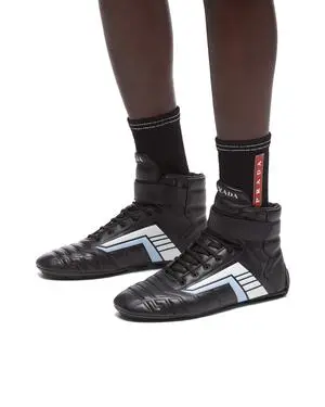 Prada Technical Yarn Ankle Socks