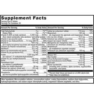 METAGENICS Multigenics Intensive Care Without Iron 180 Tablets