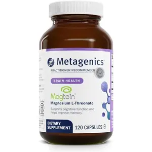 METAGENICS Mag L-threonate 120 Capsules - One-color