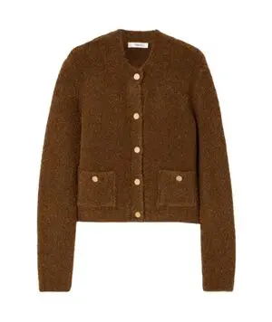FRAME Knit Brushed Cardigan